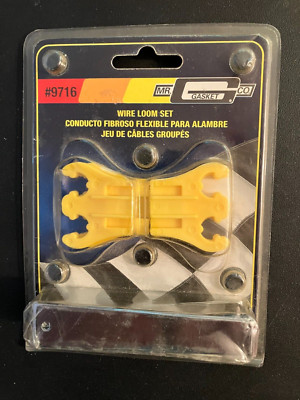 #9716 YELLOW SPARK PLUG WIRE LOOM SET (PKG 4) 7MM-9MM WIRES | eBay