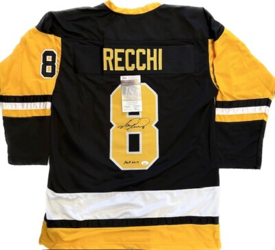 Autographed Mark Recchi Pittsburgh Penguins Custom Jersey - with JSA ...