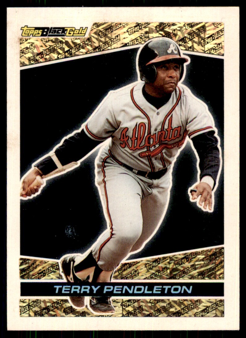 1993 Topps Gold Terry Pendleton . Atlanta Braves #15 | eBay