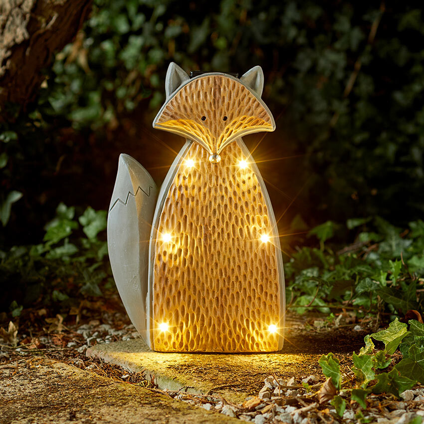 Solar Garden Novelty Animal LED Light Up Stake Path Ornament Outdoor ...