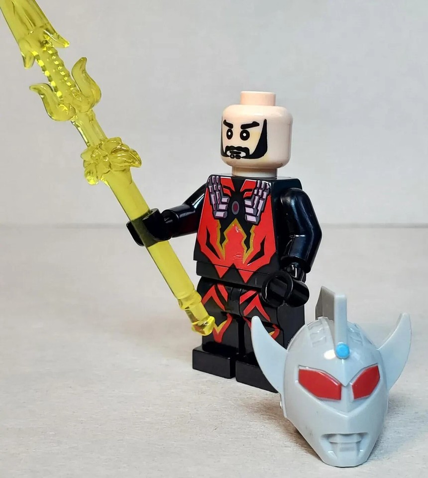 Set of 8 Custom Lego Ultraman Heroic Galactic Warrior Minifigures w ...