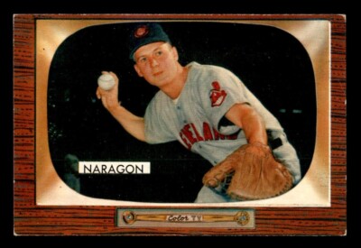 1955 Bowman Baseball #129 Hal Naragon EX *i1 | eBay