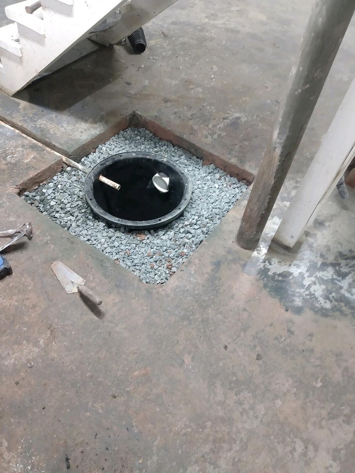 18"x24" Heavy Duty Perforated Sump Basin Crock for Collect Rain Water ...