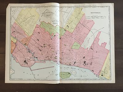 1900-Now - Map Of Montreal
