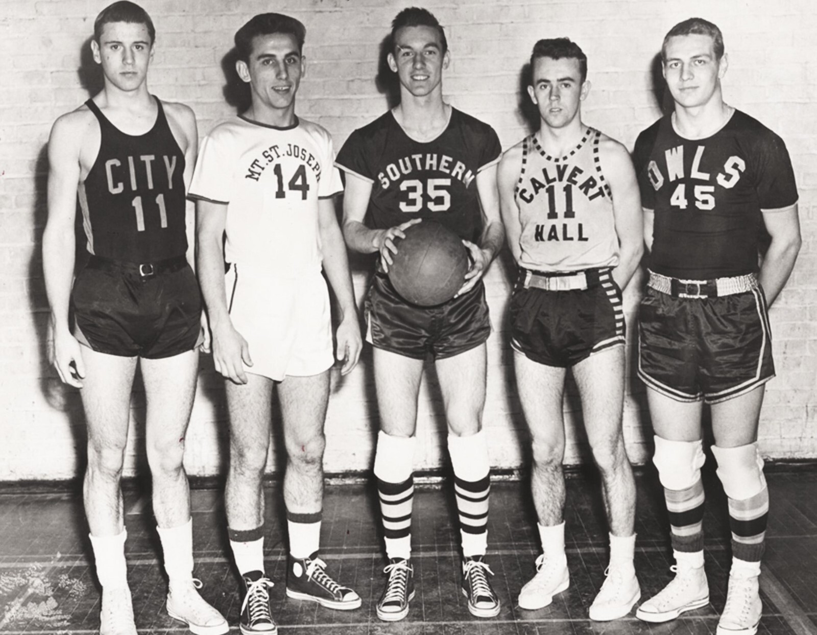 AL KALINE TIGERS HALL OF FAME GREAT PLAYING BASKETBALL FOR SOUTHERN ...