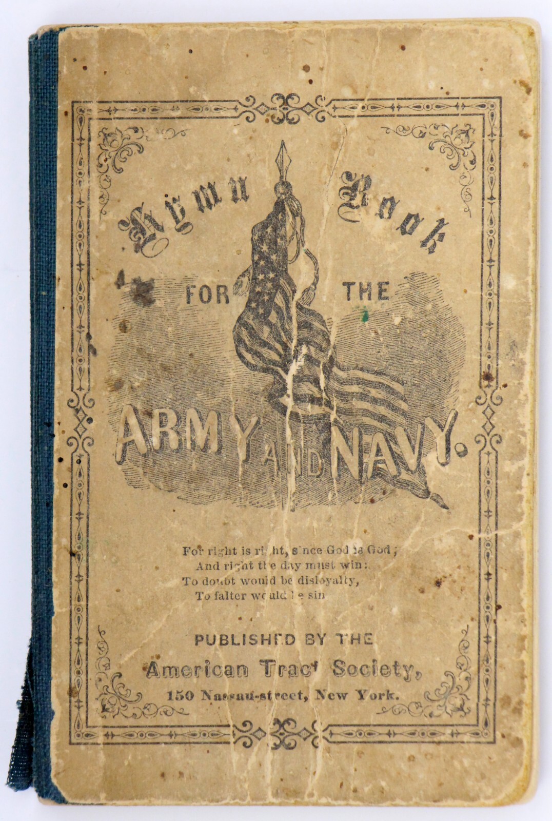 Civil War Hymn Book for The Army and Navy 1861-1865 Signed and Rare | eBay