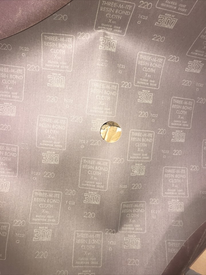 (3) 3M Three-M-Ite Resin Bond Cloth Discs 60 Grit 36" round | eBay