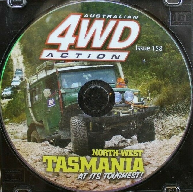 Australian 4wd Action North-west Tasmania DVD 158 TV Series Roothy ...