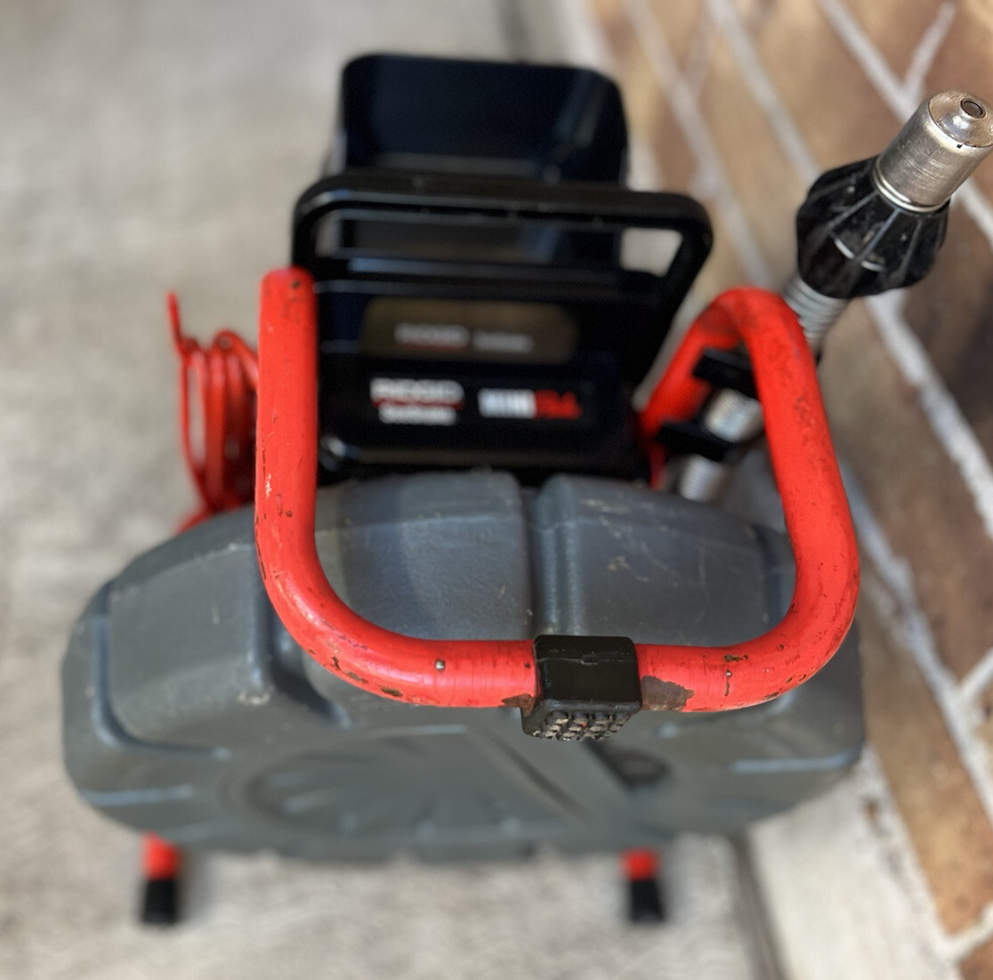 RIDGID COLOR SEESNAKE COMPACT 71RK 85FT./MINI PAK MONITOR SYSTEM (NON ...
