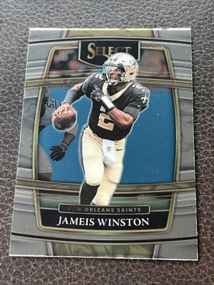 JAMEIS WINSTON 2021 Panini SELECT CONCOURSE BASE CARD #25 New Orleans ...