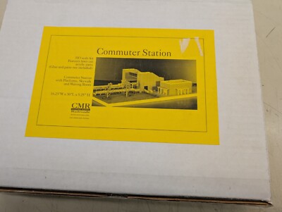 CMR Custom Model Railroads HO Scale Commuter Station Building Kit NEW ...