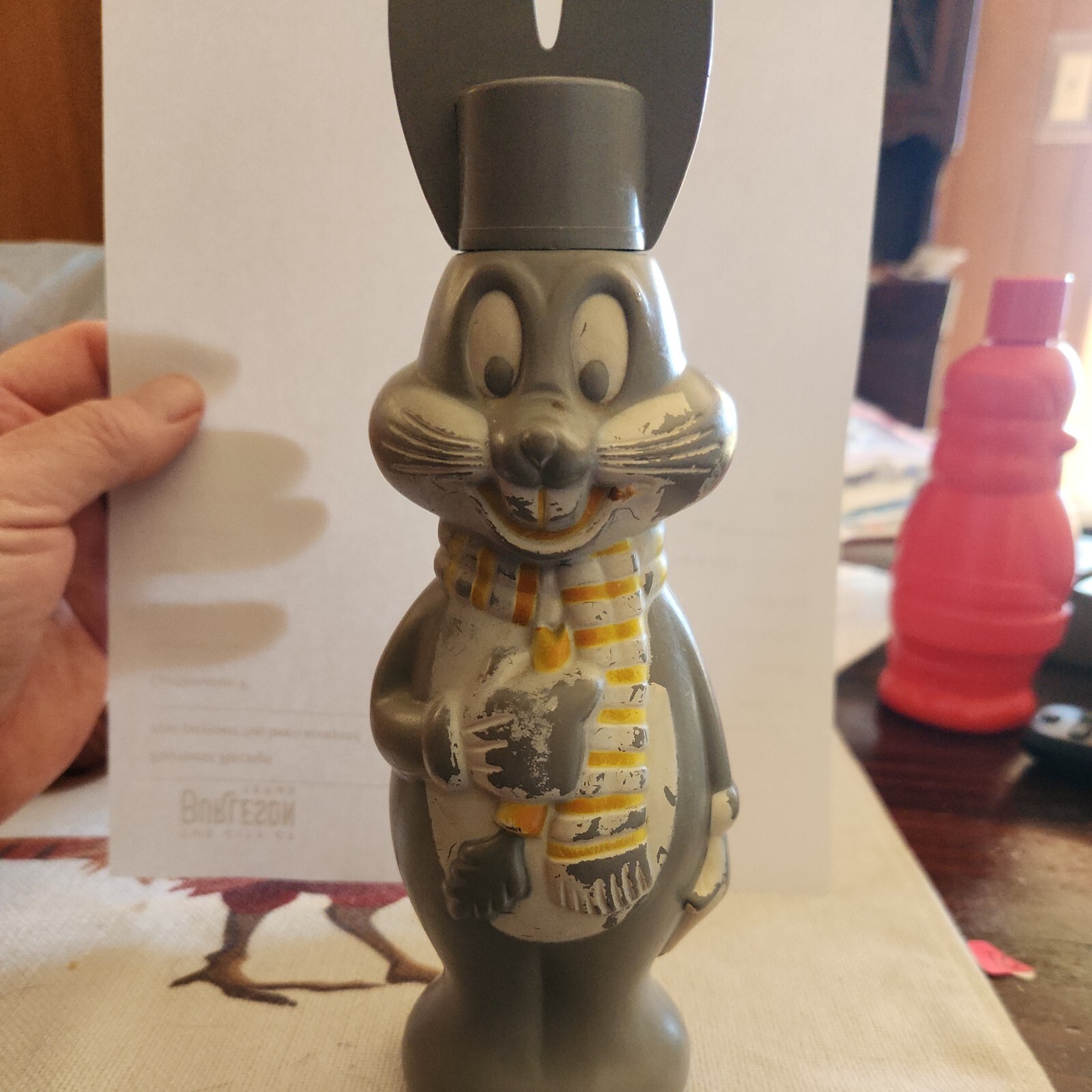 Vtg 60's Soaky Bugs Bunny Colgate Palmolive Warner Brother Bubble Bath ...