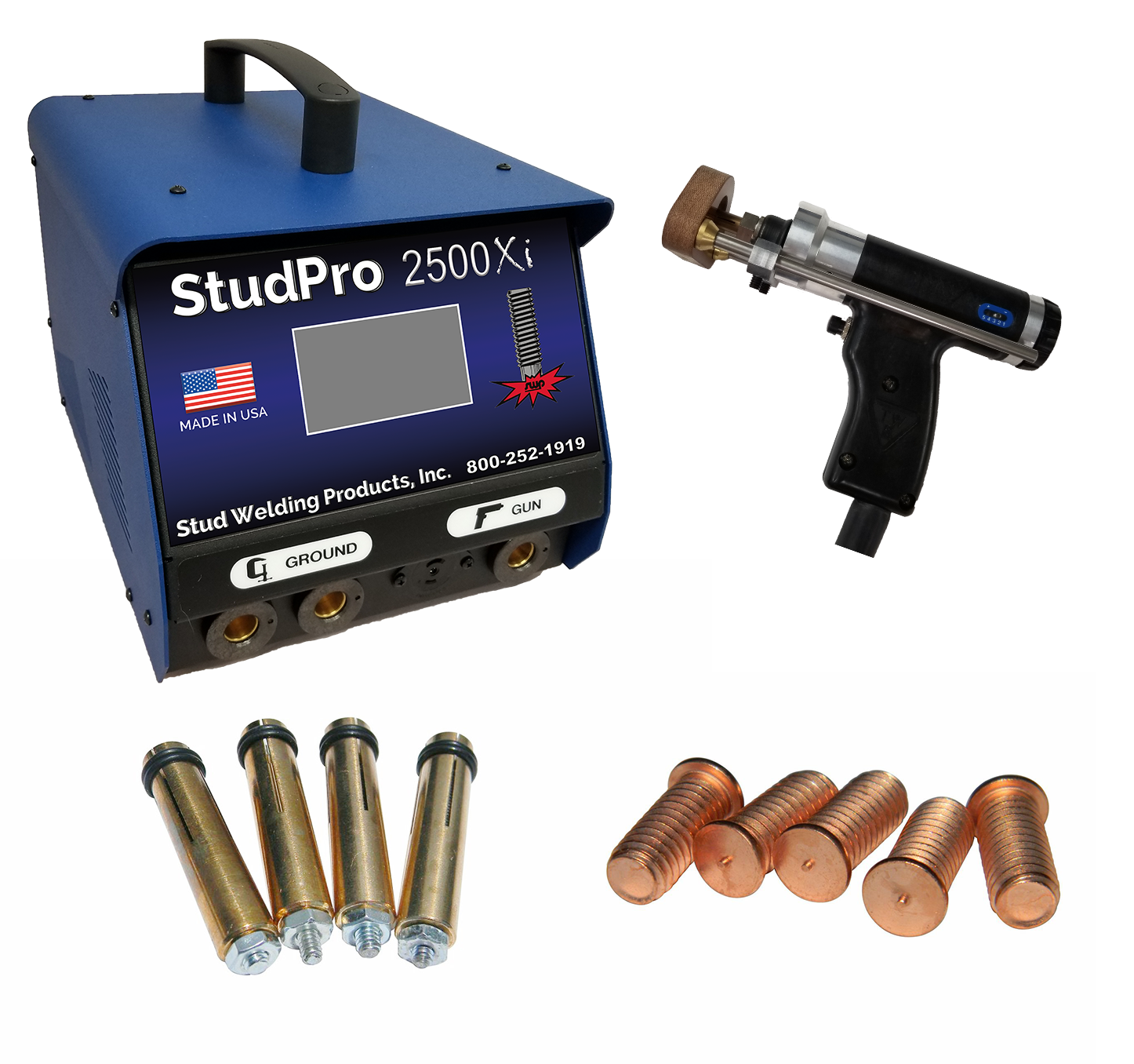 StudPro 2500XI Stud Welder 1/4" Capacitor Discharge Welder | eBay