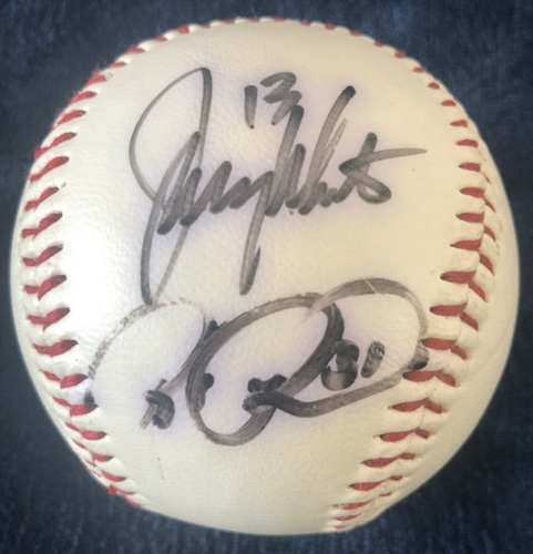 Rick Reed & Jerry White Minnesota Twins Autographed Logo Baseball | eBay
