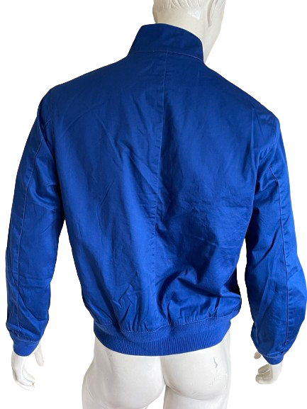 Polo Ralph Lauren Cotton Twill Mockneck Full Zip Jacket Blue Medium ...