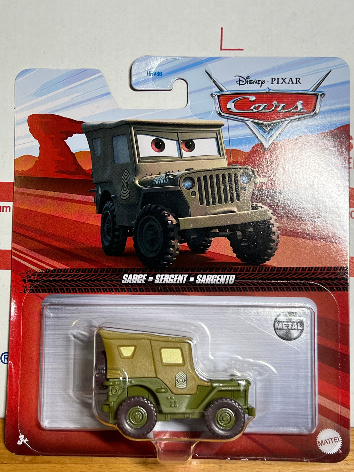 Disney Cars Sarge