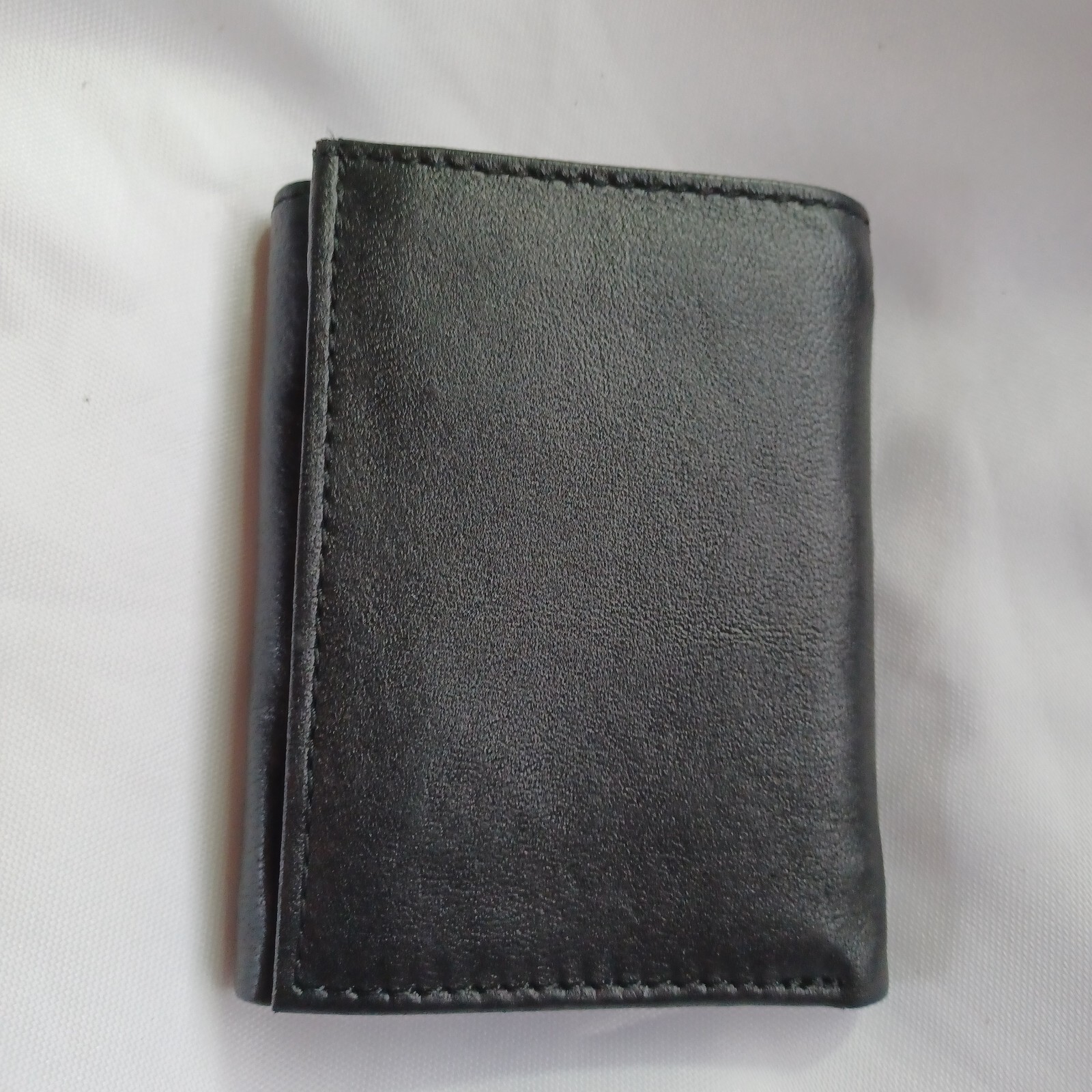 Vintage River Ridge Man's Bifold Genuine Black Leathe… - Gem