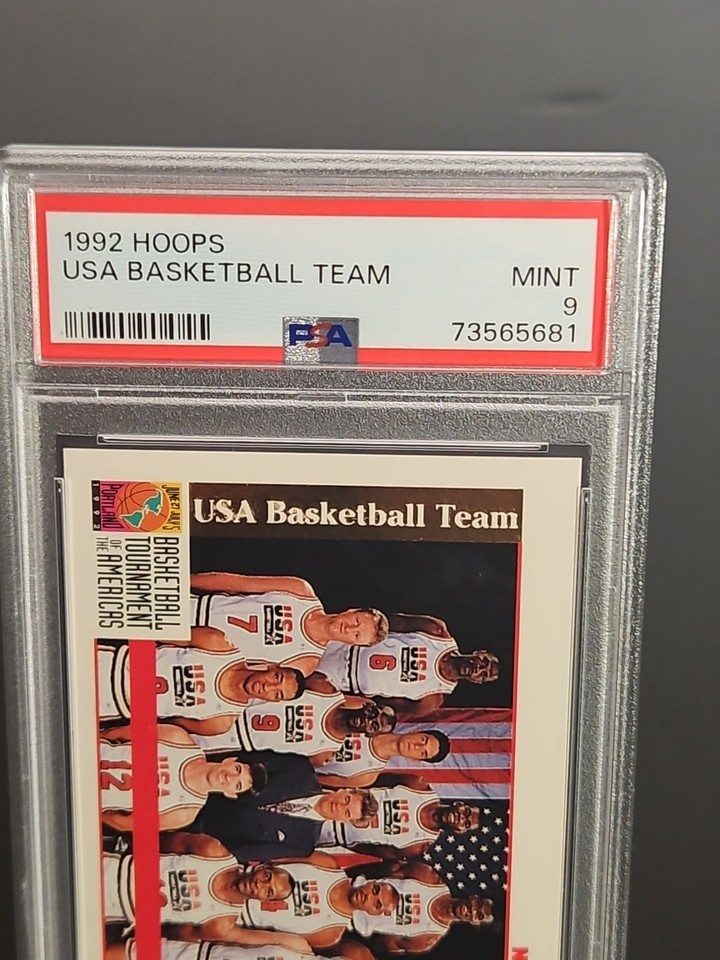 1992 Hoops USA basketball team. The dream team. PSA 9 MINT | eBay
