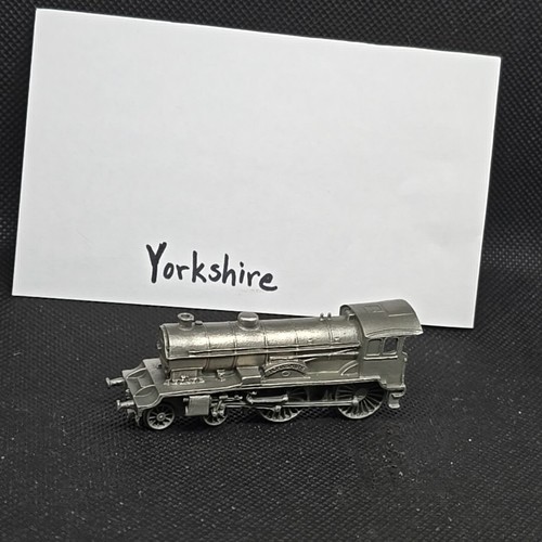 1985 Franklin Mint Pewter Train Yorkshire Worlds Greatest Locomotives ...