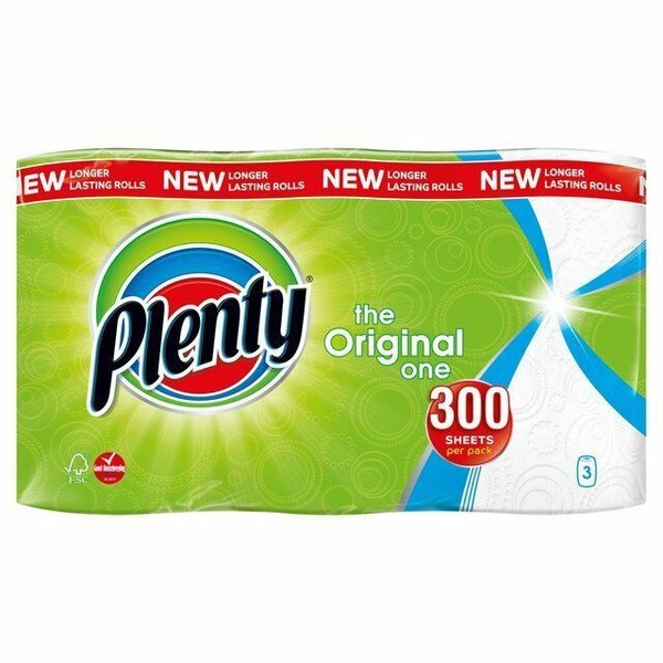 Plenty Kitchen Roll Tissue 2ply X 6 Rolls OFFER for sale online | eBay