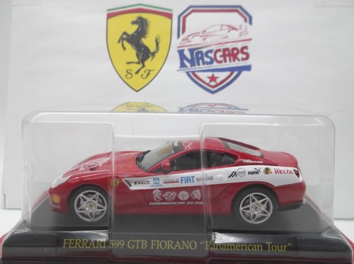 1/43 Ferrari 599 GTB Fiorano Panamerican Tour 2006 Rouge IXO / ALTAYA ...