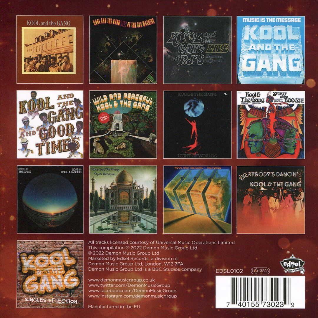 KOOL & THE GANG ALBUMS, VOL. 1: 1970-1978 NEW CD 740155730239| eBay