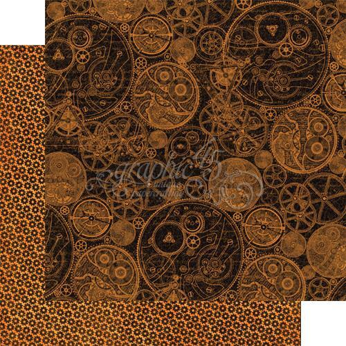 GRAPHIC 45 "STEAMPUNK SPELLS" 12X12 PAPER SET 12 PCS. HALLOWEEN ...