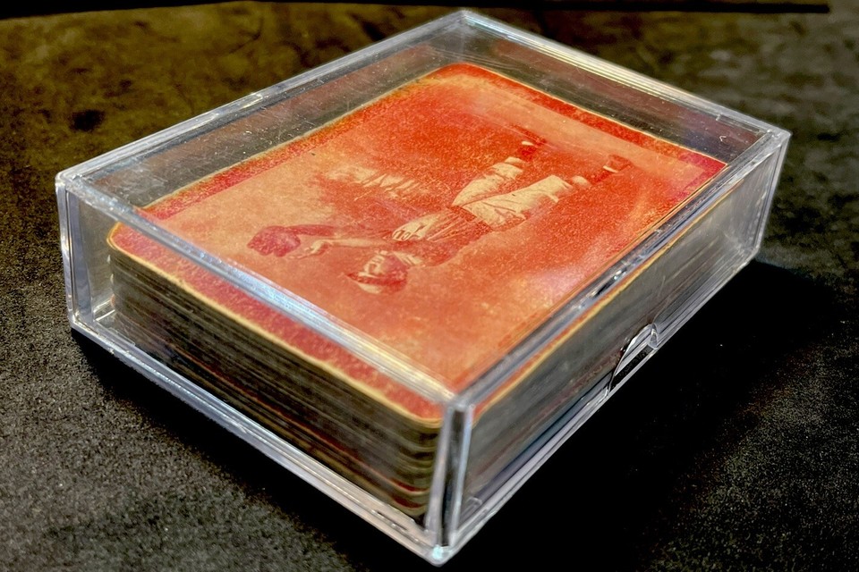 c1910 Antique Baseball Playing Cards 52/52 Scarce American Poker Sports ...