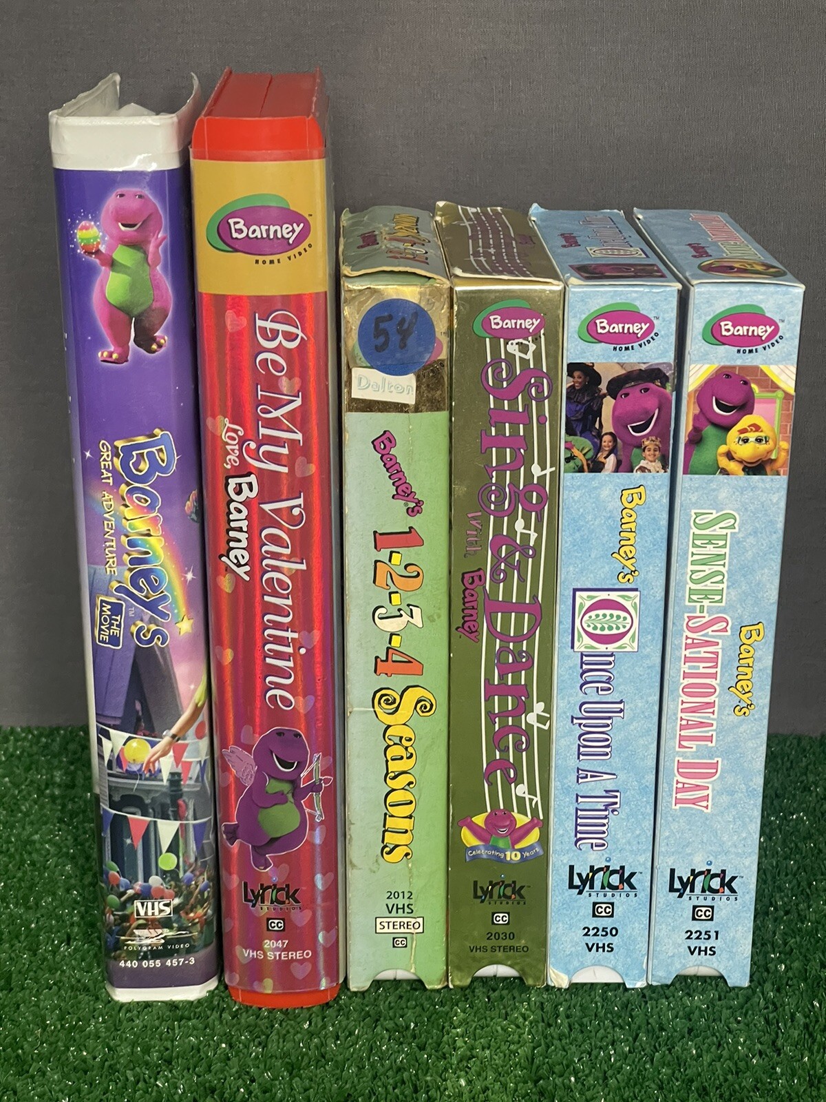 Barney VHS Lot of 6 Tapes - Be My Valentine, | Grelly USA