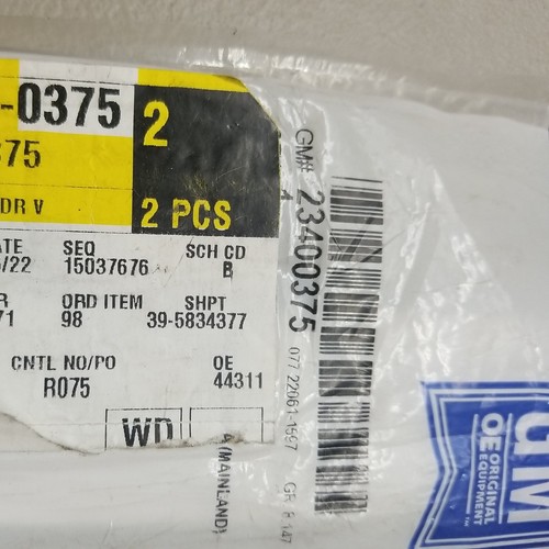 2019-2021 Chevrolet Silverado Fender Left or Right Nameplate | 23400375 ...