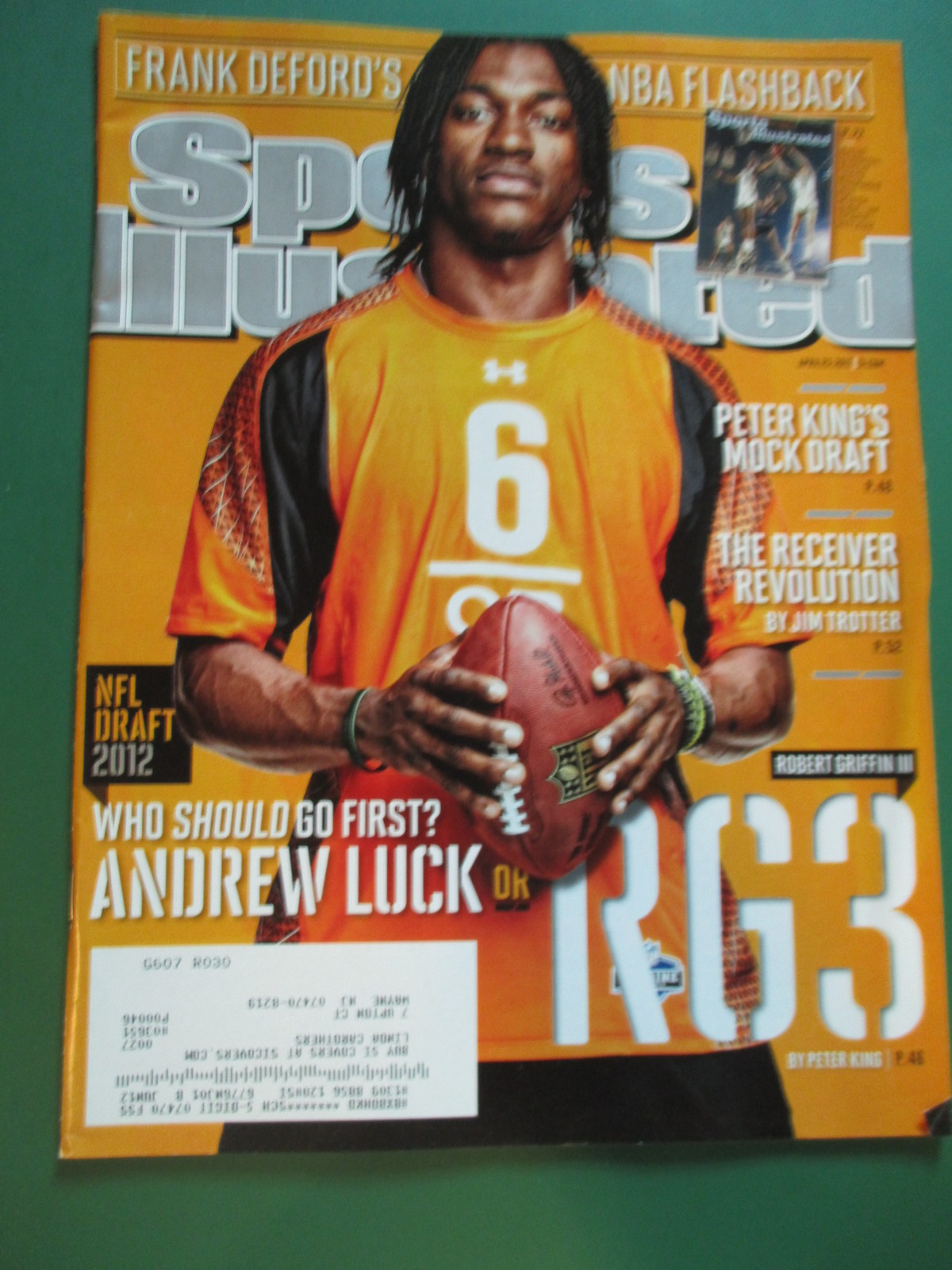 NFL DRAFT 2012 RG3 ANDREW LUCK Sports Illustrated ROBERT GRIFFIN III | eBay