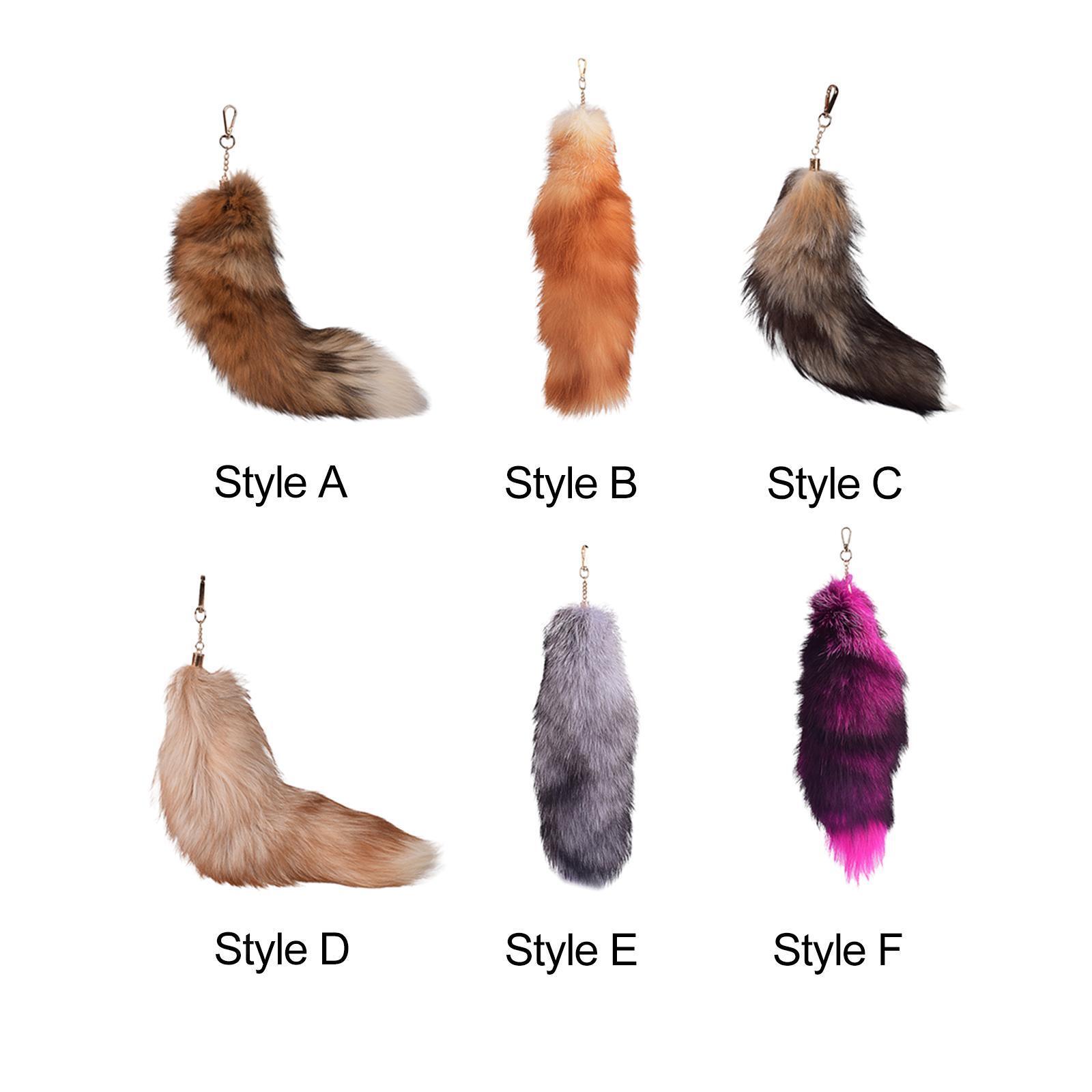 Faux Fur Keychain Hanger Cosplay Women Keyring for Women Role Playing ...