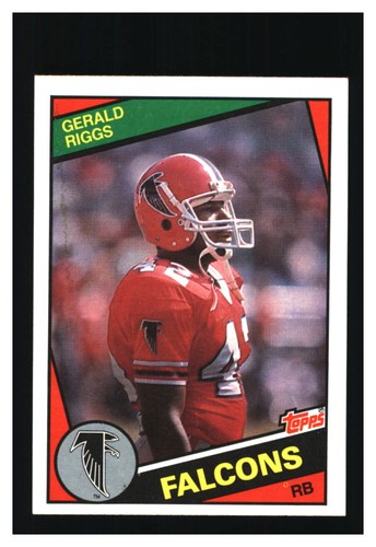 1984 Topps #218 Gerald Riggs Atlanta Falcons NM-MT | eBay