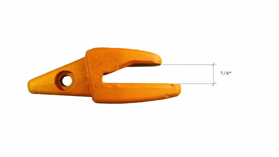 4- Cat Style Backhoe/ Mini Excavator Bucket Shanks - 119-3205 3/4" Lip ...