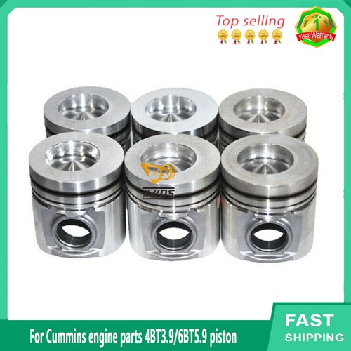 6pcs For Cummins engine parts 4BT3.9/6BT5.9 piston 3926631 / DHL NEW | eBay