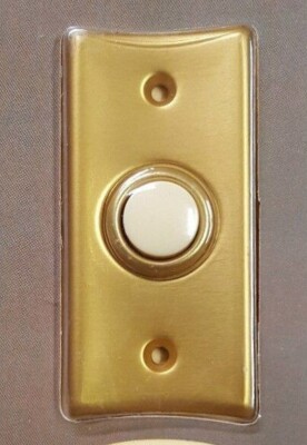 NuTone Push Button Lighted ECONOMY Pushbutton GOLD FINISH NEW PB-6L | eBay