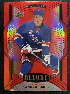 20-21 UD Allure Hockey Rookie Red Rainbow 150 Alexis Lafreniere | eBay