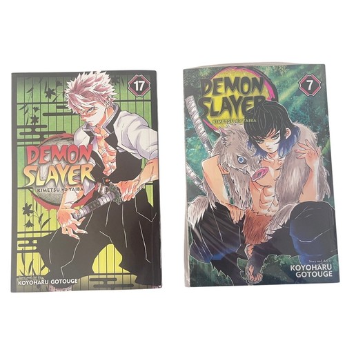 Demon Slayer: Kimetsu no Yaiba - Vol. 7 & 17 - Paperback - NEW | eBay