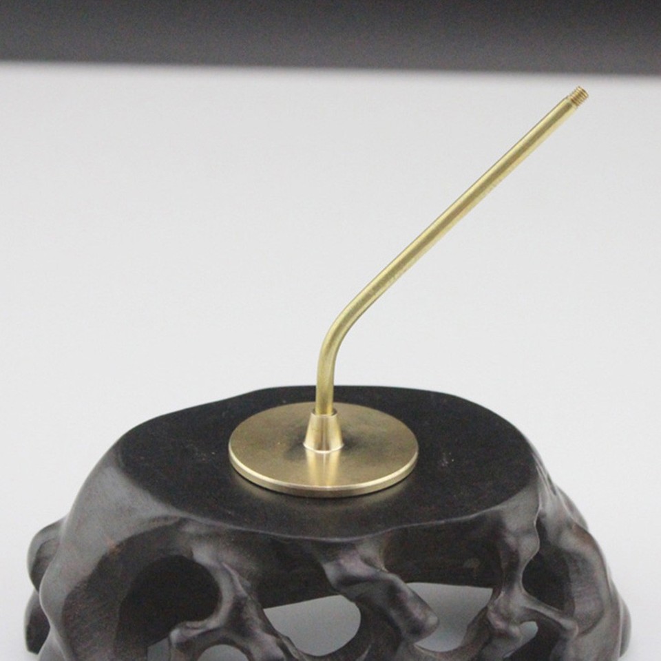 Incense Ash Press Tool Long Handle Brass Press Incense Burner Supplies ...