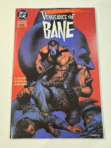BATMAN: VENGEANCE OF BANE 1st PRINT 1993 ORIGIN & 1ST App. BANE | eBay