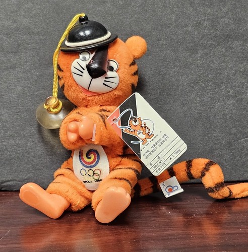 RARE FIND!...1988 Olympic Games Seoul OFFICIAL MASCOT Hodori Tiger ...