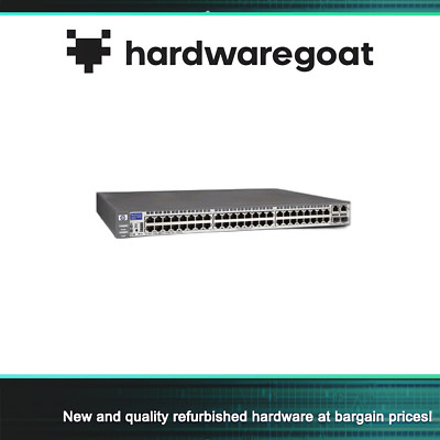 J8165A - 10/100Mbps + 1000Mbps ProCurve Switch 2650-PWR 48 RJ-45 10/1.0 ...