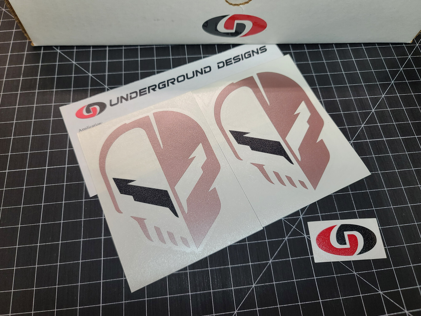 C8 Skull Racing Decals (2pk) Jake Skull Sticker 6.2L V8 Stingray ...