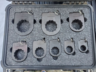 Muskegon Tools Piper Backup Flange Wrench 7/8” to 2-3/16” with a ...