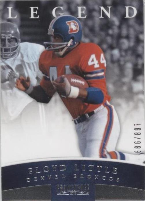 2012 Panini Prominence - Legend Floyd Little #113 Silver /897 for sale ...