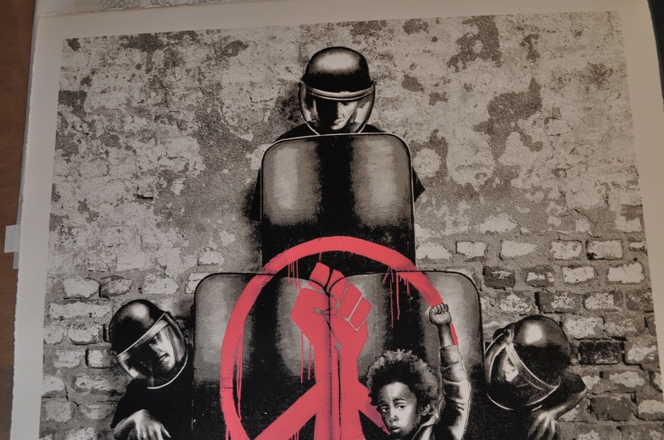 A - Hijack - Son of Mr Brainwash - Canvas of Resistance - 2020 - Rare ...