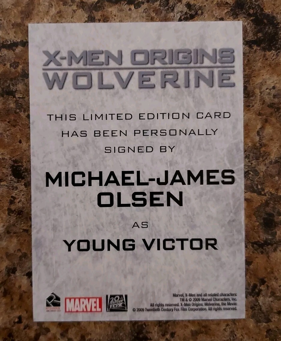 X Men Michael James Olsen Gonna Knock You Out Of Your Socks': James