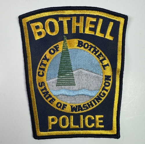 Bothell Police Washington WA Patch H8 | eBay