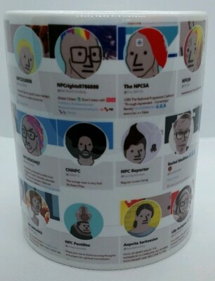 NPC Non Playable Character MUG Very Dangerous MEME SJW's Left-Wing ...