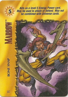 Marvel OVERPOWER Classic Marrow Bone Snap special | eBay